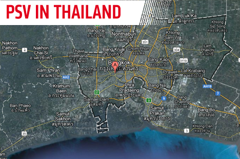 PSV - PSV-selectie van 25 spelers naar Thailand