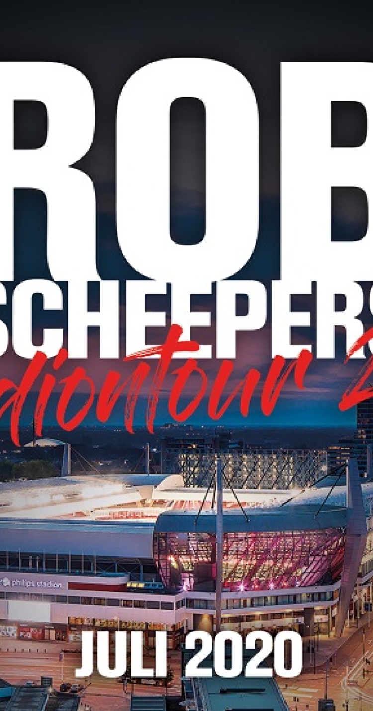 PSV - Cabaretier Rob Scheepers verkoopt Philips Stadion uit