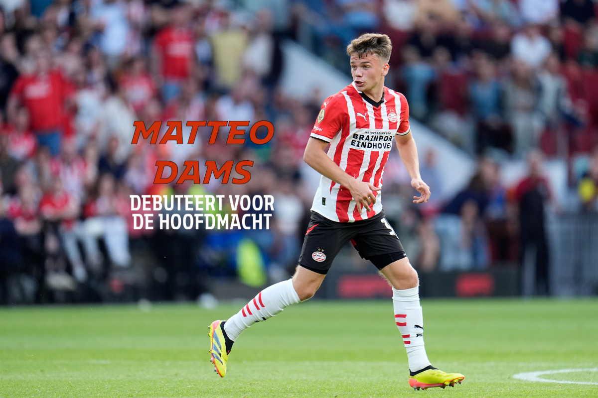 PSV - Een debutant uit PSV Academy