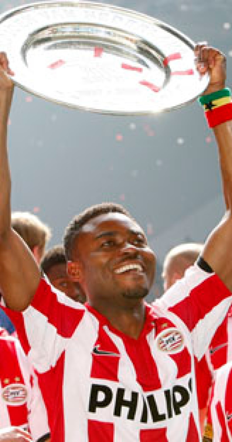 PSV - Eric Addo, tien jaar bij selectie