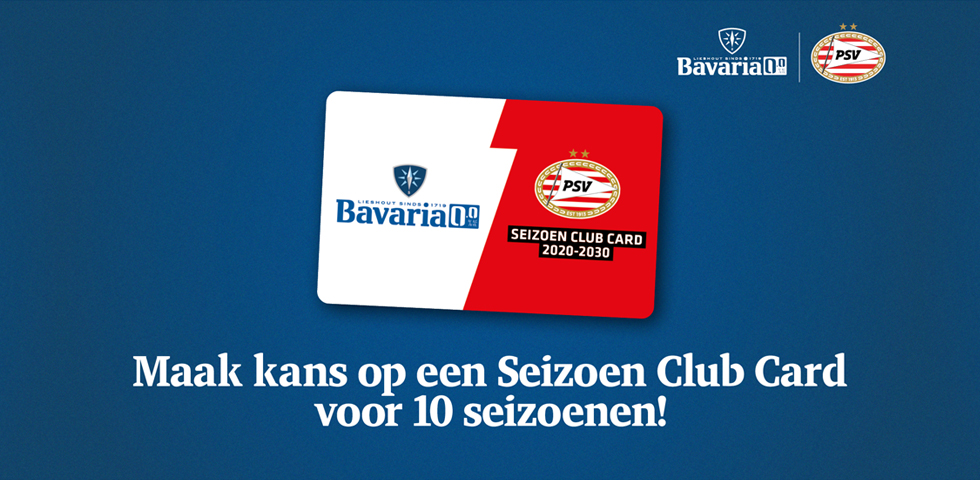 PSV - Win een Seizoen Club Card voor tien jaar