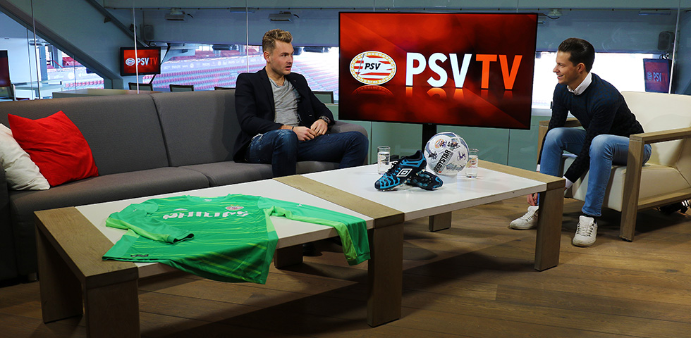 PSV - Jeroen Zoet te gast bij PSV TV