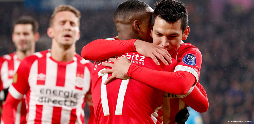 PSV - PSV knokt zich langs Groningen