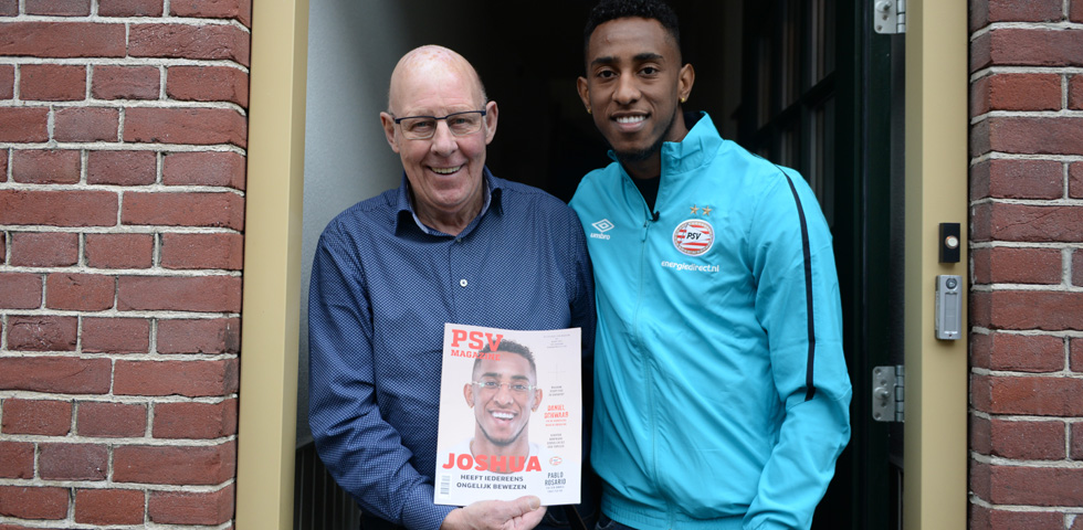 PSV - Joshua Brenet siert cover PSV Magazine