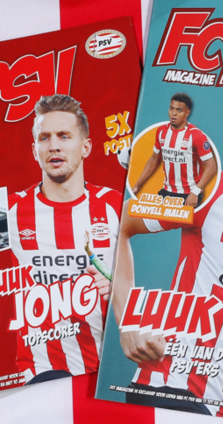 PSV - Verrassing voor jonge PSV-fans in het nieuwe magazine