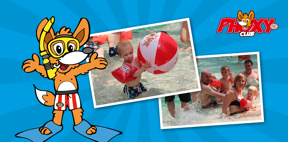 PSV - Zwemmen met Phoxy