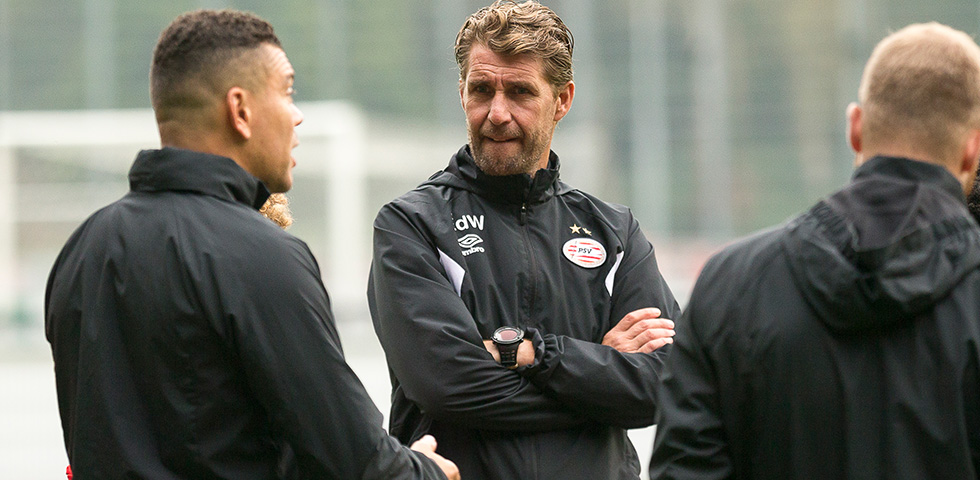 PSV - Edwin de Wijs completeert staf Jong PSV