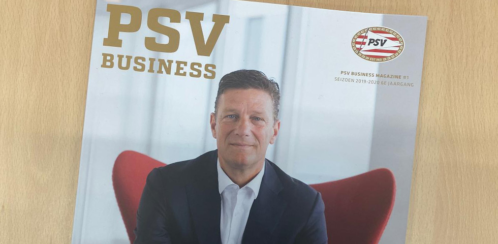 PSV - PSV verspreidt Business Magazine rond PSV - PEC