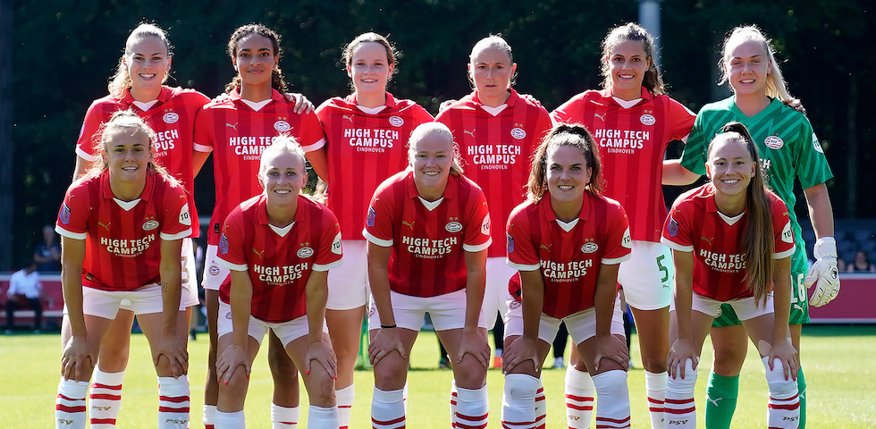 PSV - Selectie | PSV Vrouwen met nieuwe namen begonnen aan 2023-2024