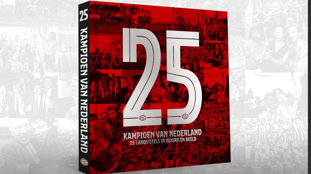 PSV - FANstore | Vier de landstitel van PSV met ’25 kampioenschappen’
